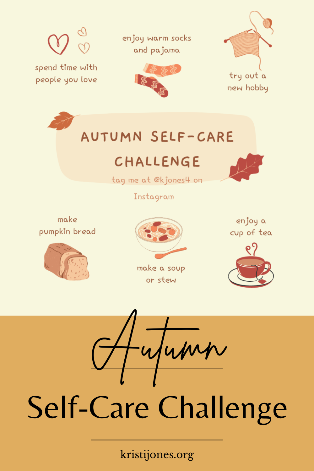 Autumn Self Care Challenge - Kristi Jones